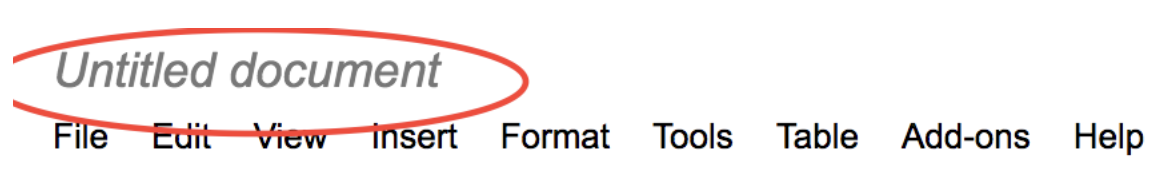 Creating a Google Doc – Well-Trained Mind Academy