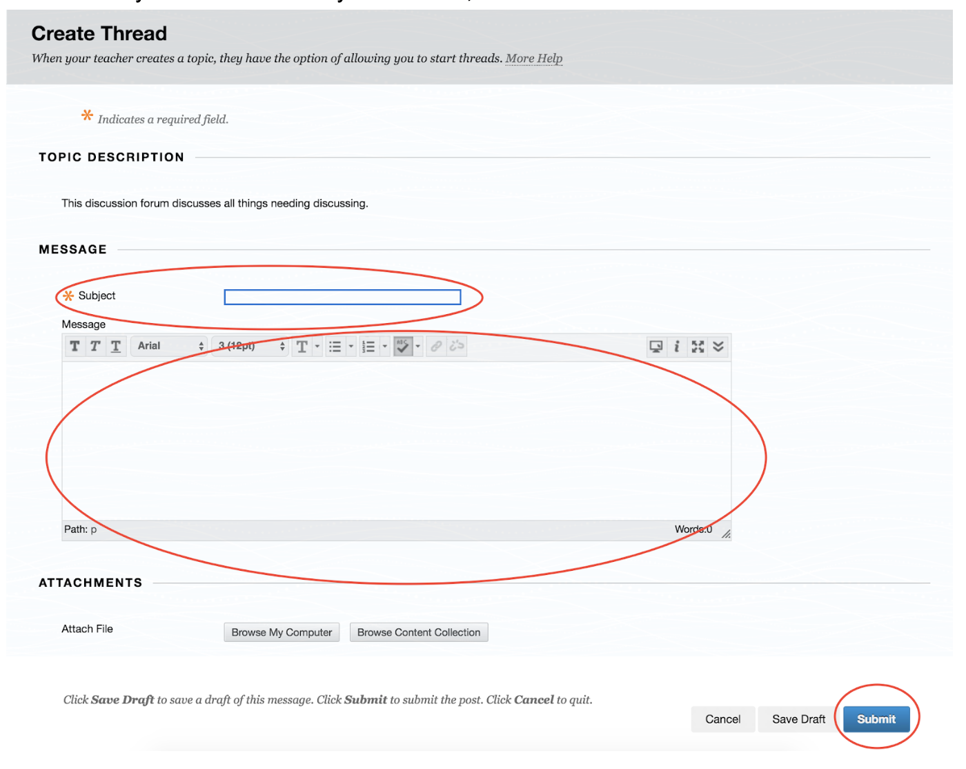 Posting and Replying to New Threads in Discussion Boards – Well-Trained ...
